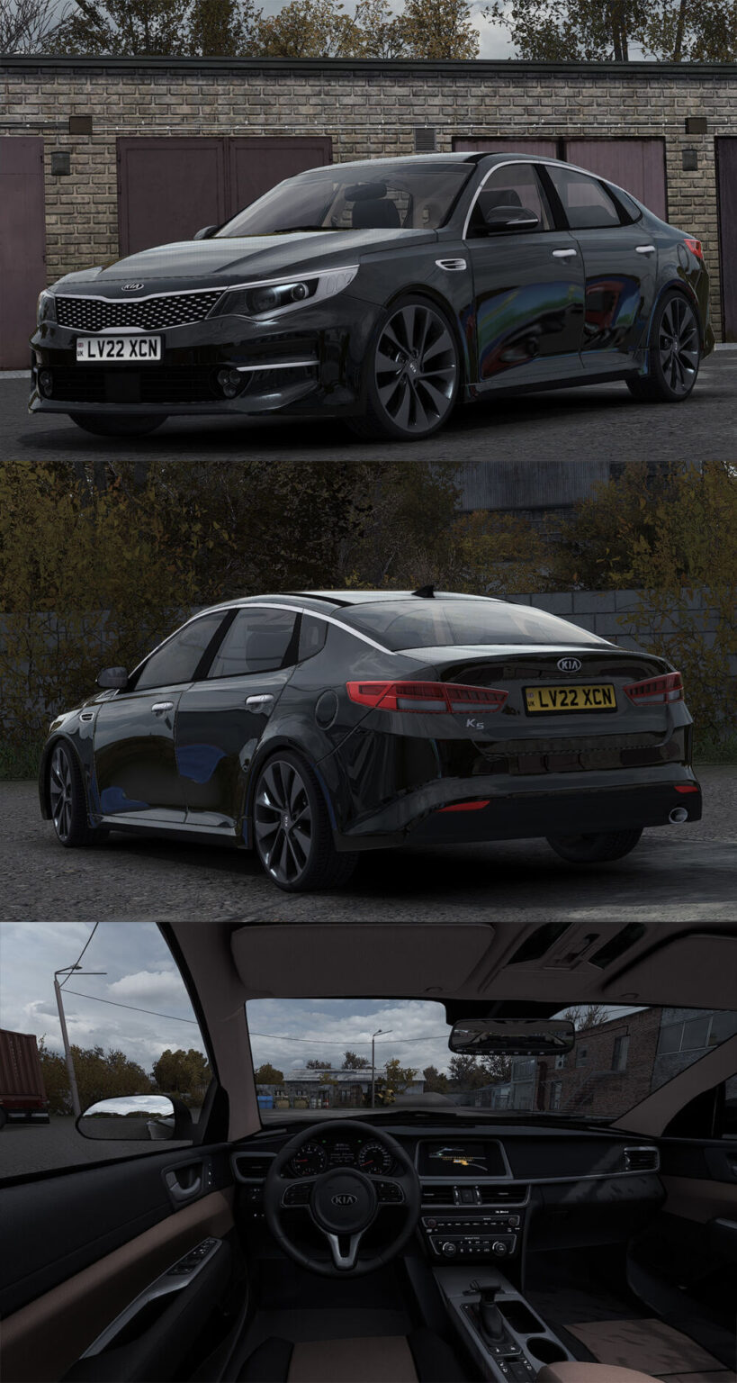 Kia Optima (K5) JF 2016 V1.4 1.54 | ETS2 mods