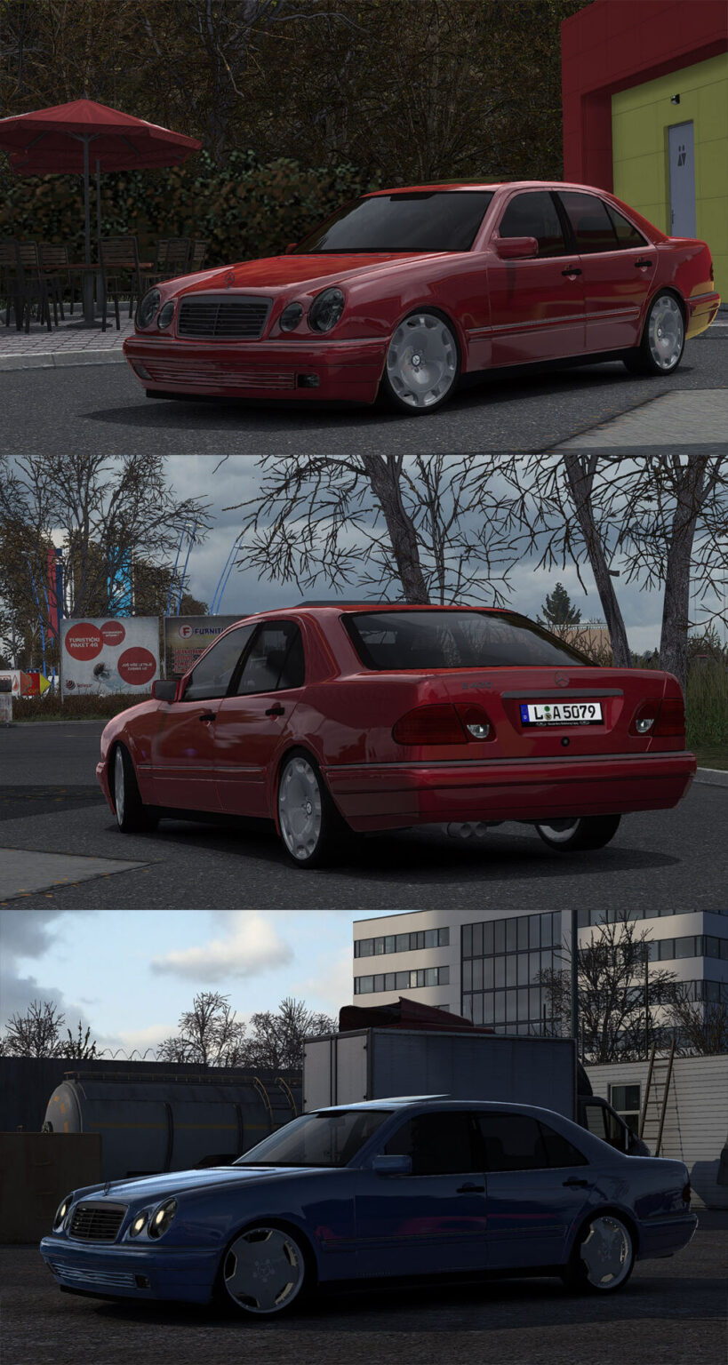 Mercedes-Benz W210 E-Class V2.7 1.54 | ETS 2 mods