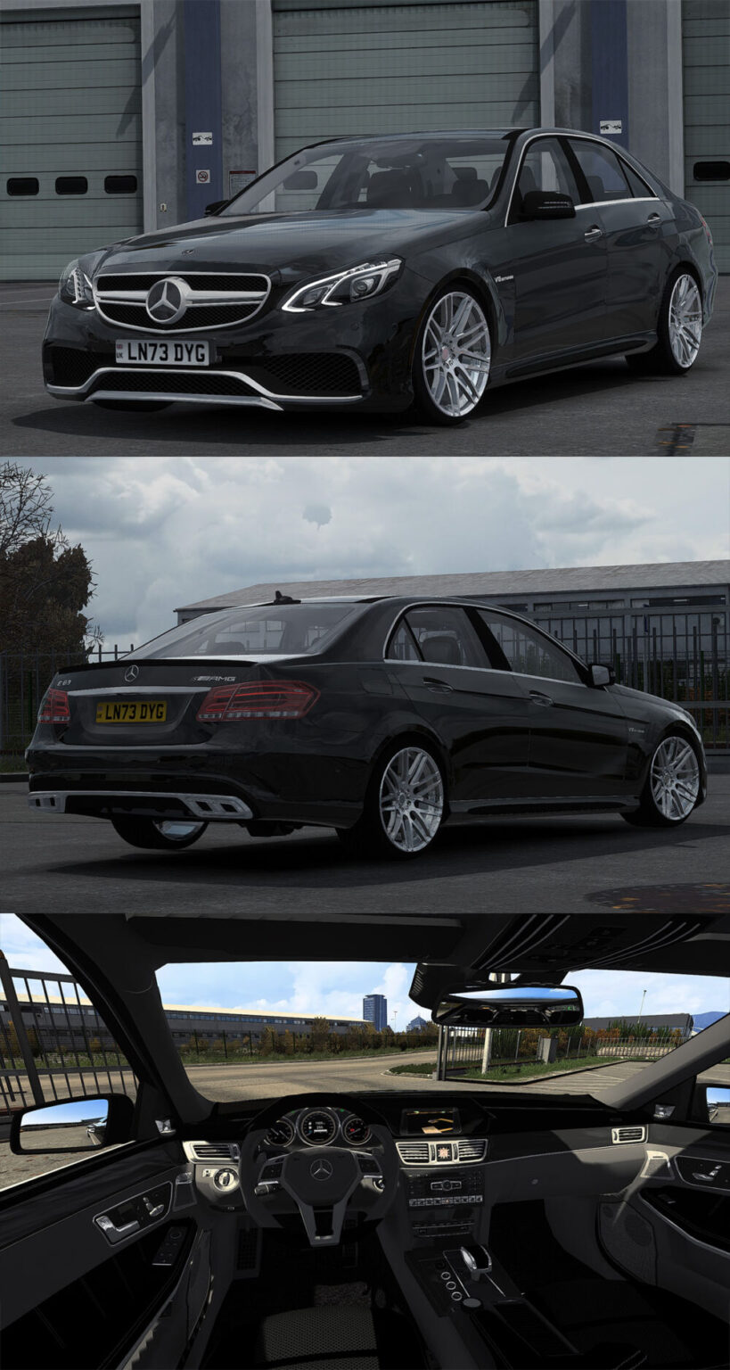 Mercedes-Benz W212 2016 E63 AMG S V5.0 1.54 | ETS 2 mods