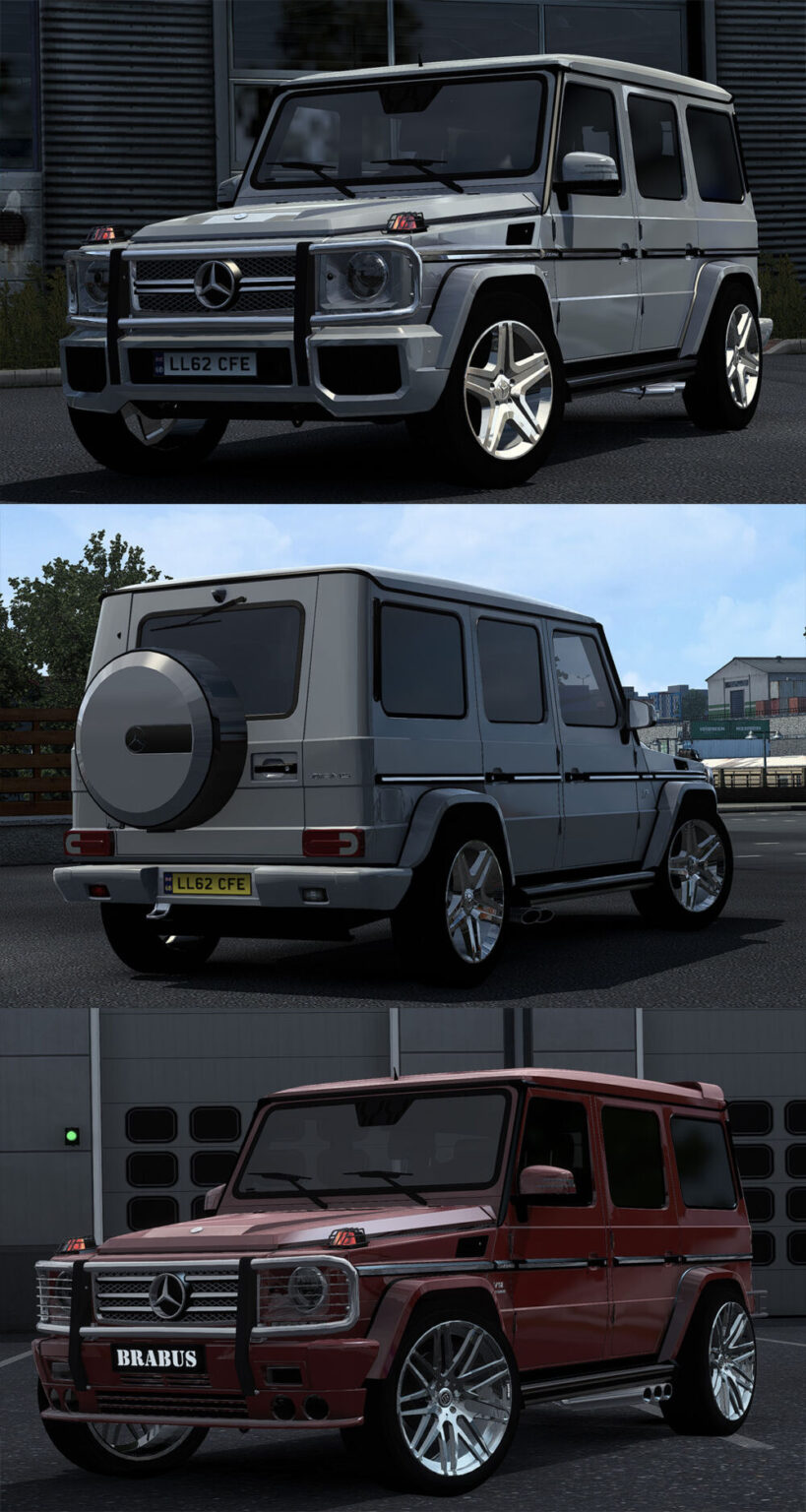 Mercedes-Benz W463 2012 G65 AMG V5.3 1.54 | ETS2 mods