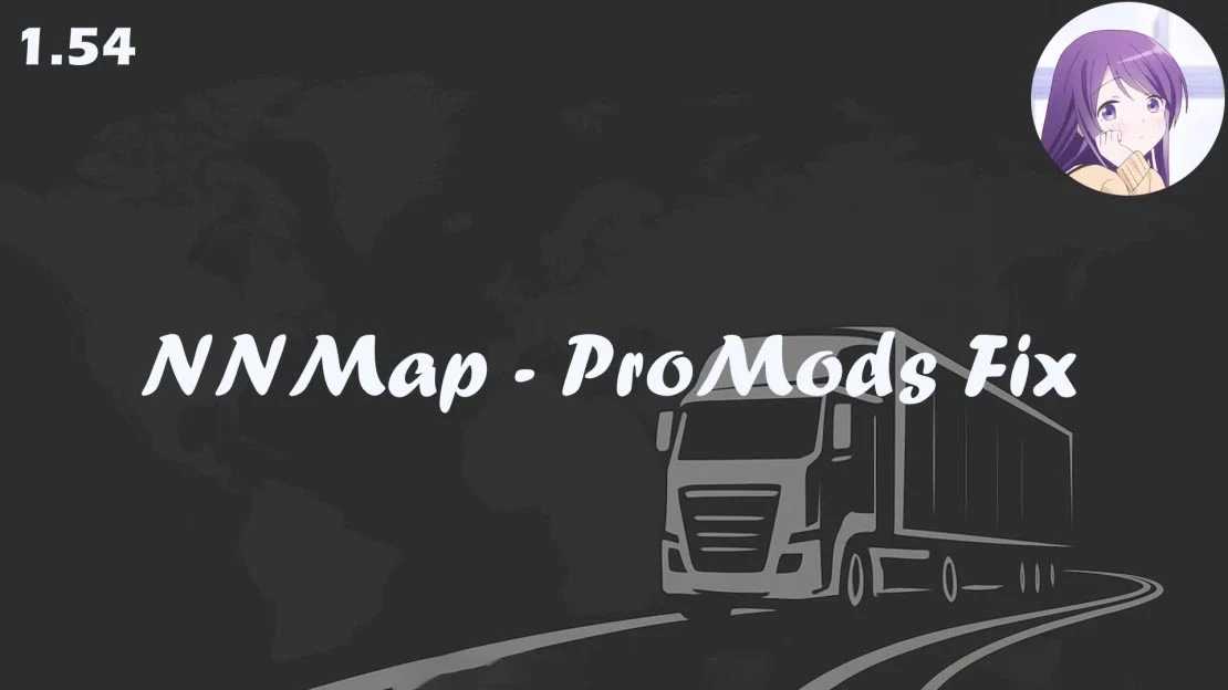 NNMap – ProMods Fix v1.0 (1.54) | ETS 2 mods