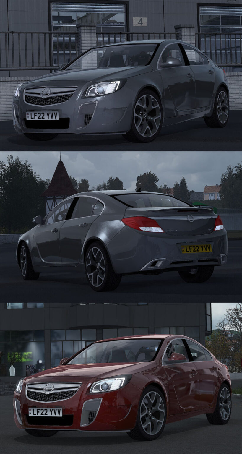 Opel Insignia OPC G09 2009 V3.0 1.54 | ETS 2 mods