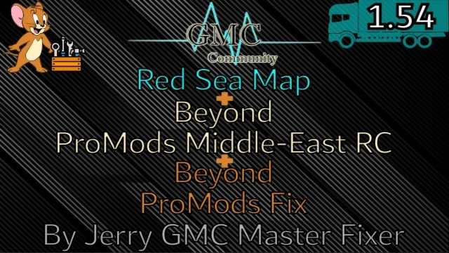 Red Sea Map + Beyond ProMods Middle-East Road Connection + Beyond ...