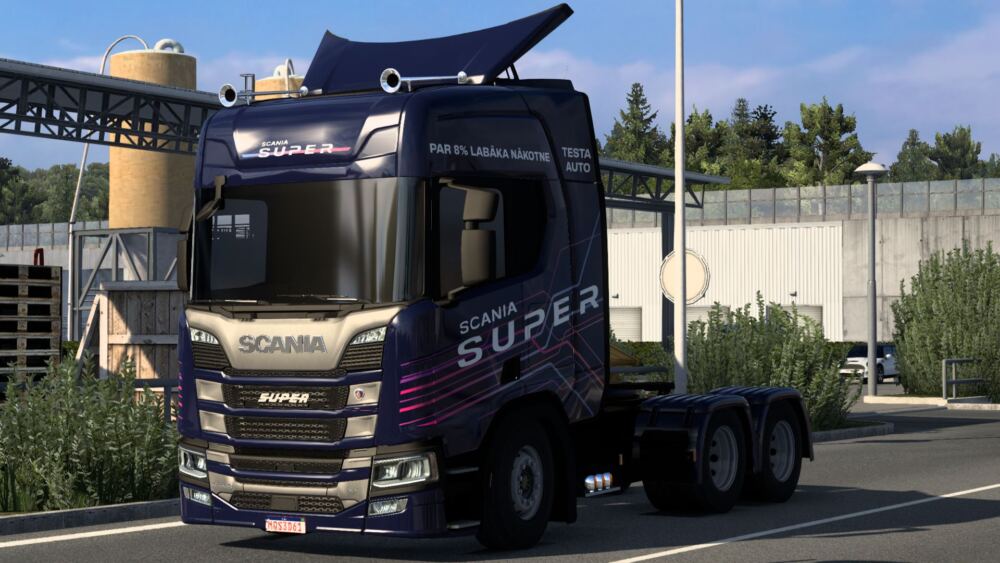 scania s skin | ETS2 mods