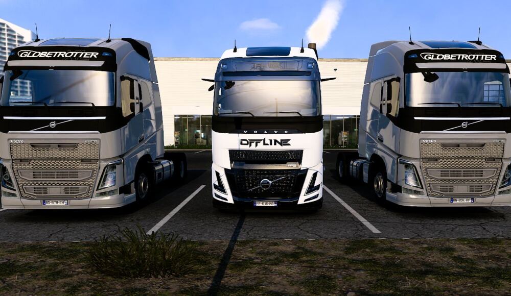 Volvo Aero 4k skin | ETS 2 mods