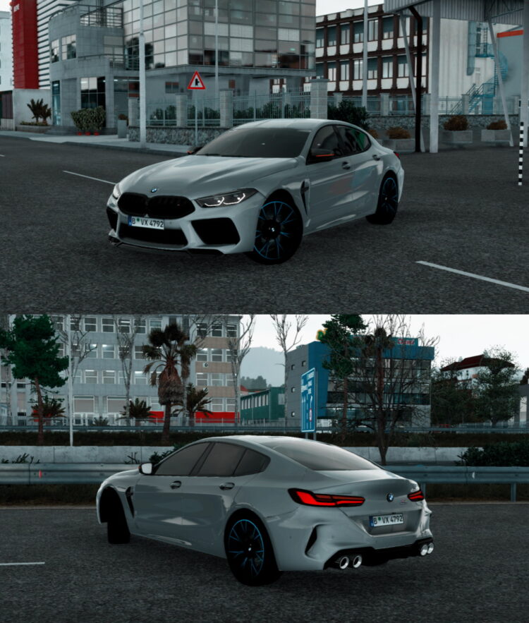 2022 BMW M8 Competition G16 3.1 1.54x | ETS 2 mods