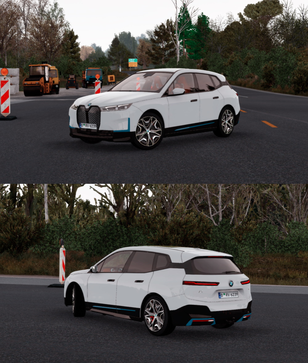 2023 BMW IX M60 1.6 1.54x | ETS 2 mods