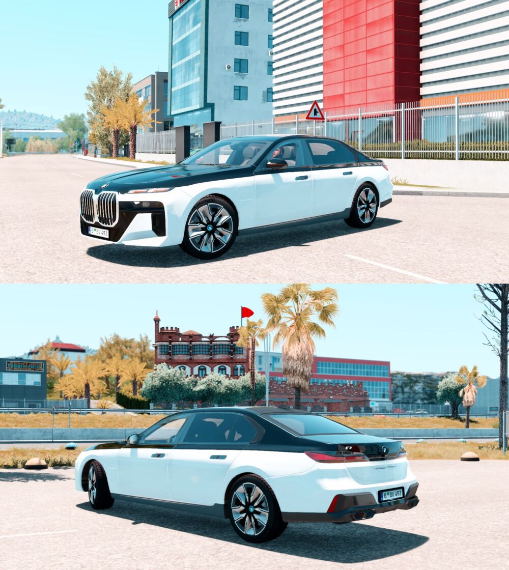 2024 BMW i7 M70 1.5 1.54x | ETS 2 mods