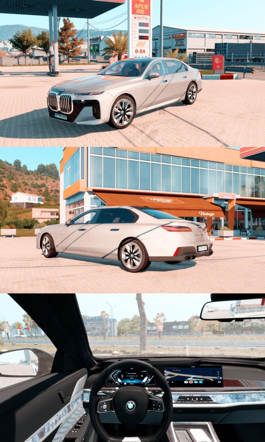 2024 BMW i7 M70 1.5 1.54x | ETS 2 mods