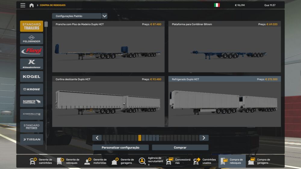 ALL TRAILERS UNLOCKED ETS2 BY RODONITCHO MODS 1.0 1.54 30 04 2025 | ETS ...