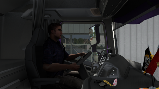 Jasper DAF 2021 Visible Driver | ETS2 mods