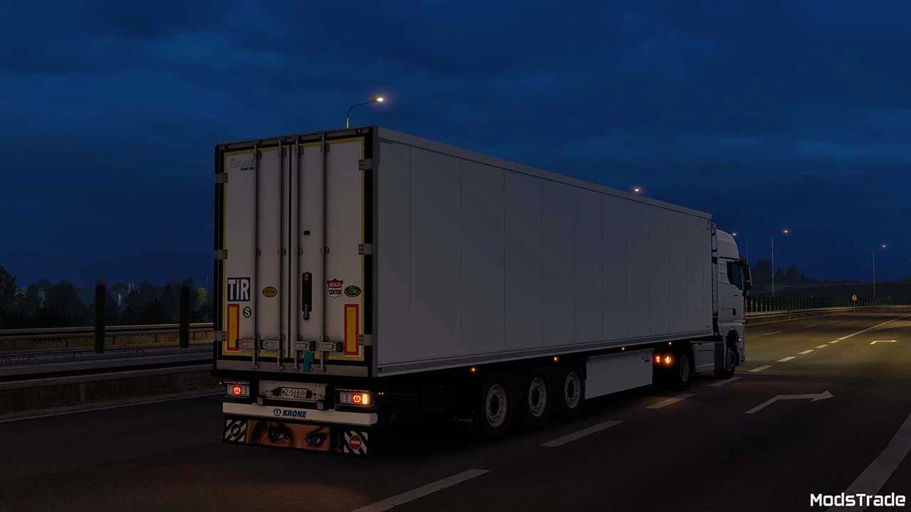 Krone SDR Cool Liner Trailer v4.0 | ETS 2 mods