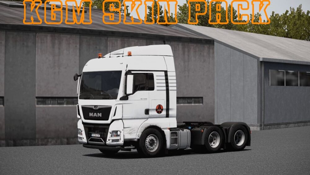 Man Tgx E6 By Gloover Kgm Skin Pack Ets 2 Mods