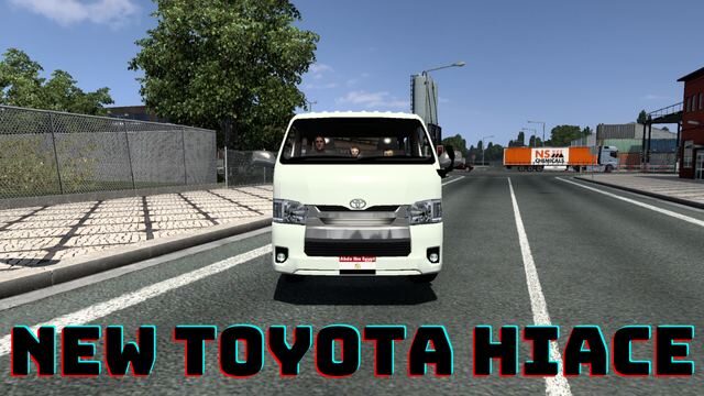 New Toyota Hiace RHD – ETS2 v1.55 | ETS2 mods