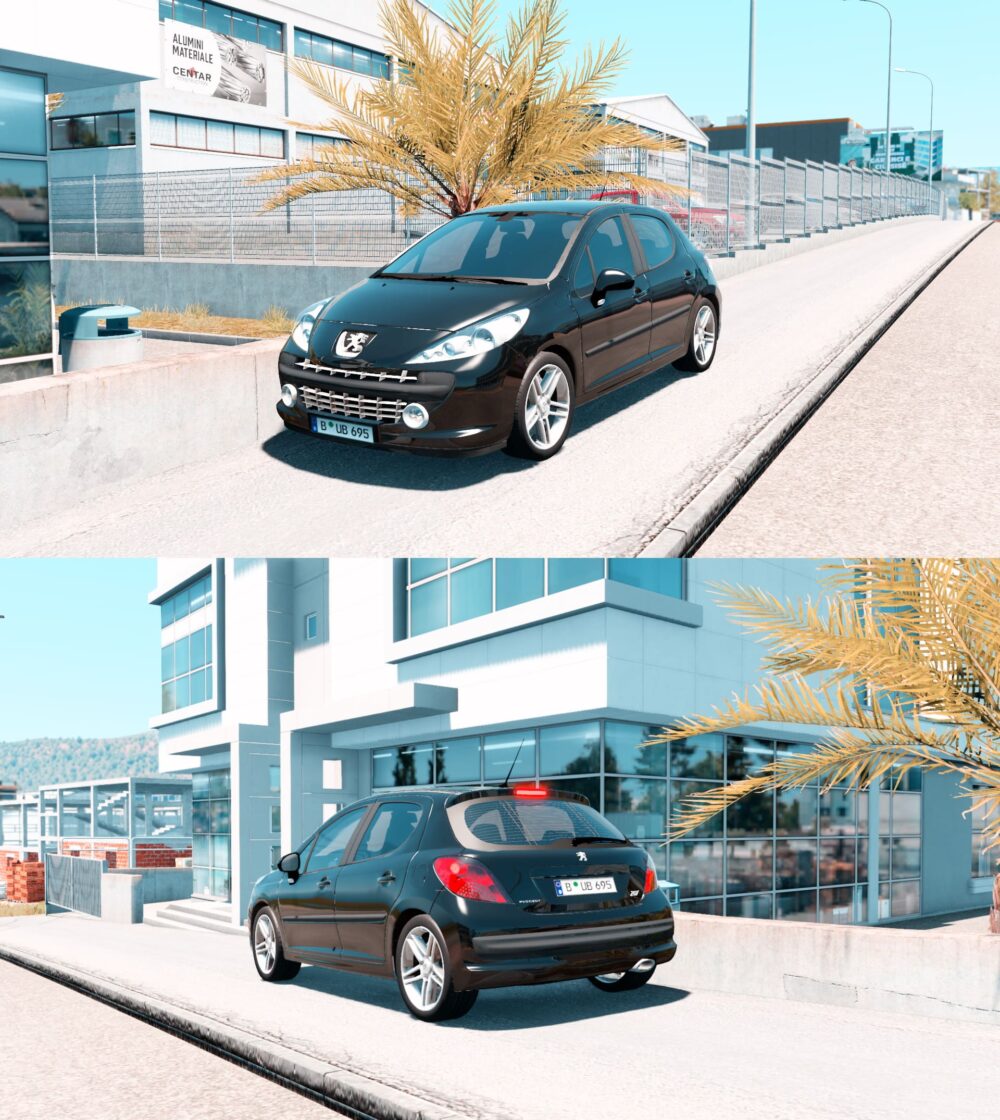 Peugeot 207 RC 1.5 1.54x | ETS 2 mods