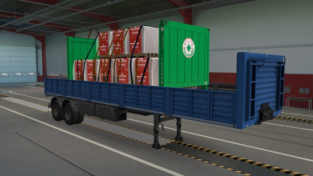 container trailer | ETS2 mods