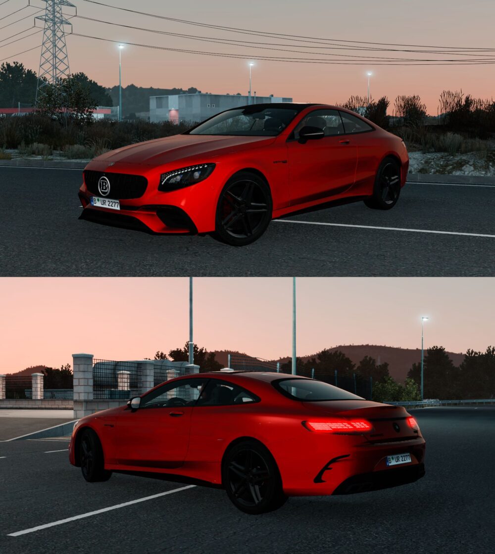 2019 Mercedes AMG Brabus 800 1.5 | ETS 2 mods