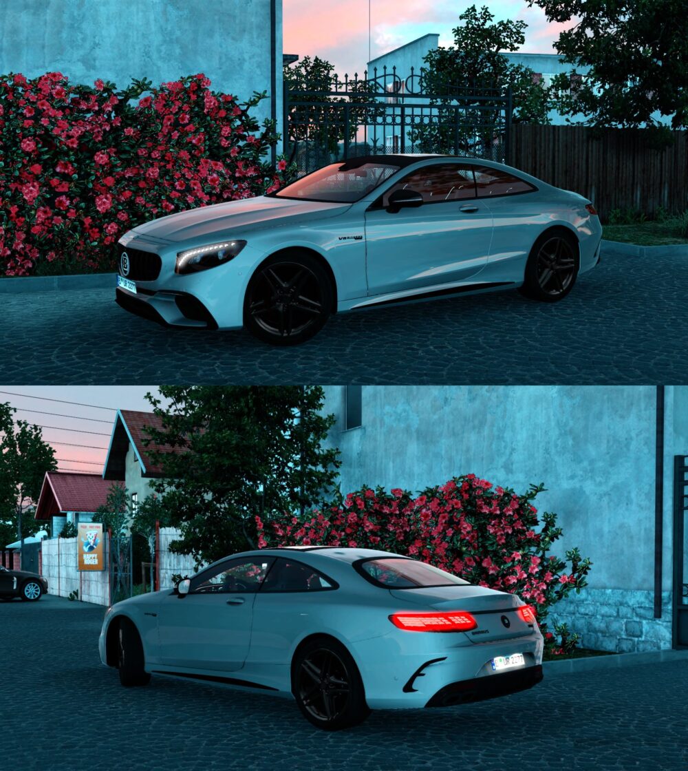 2019 Mercedes AMG Brabus 800 1.5 | ETS 2 mods