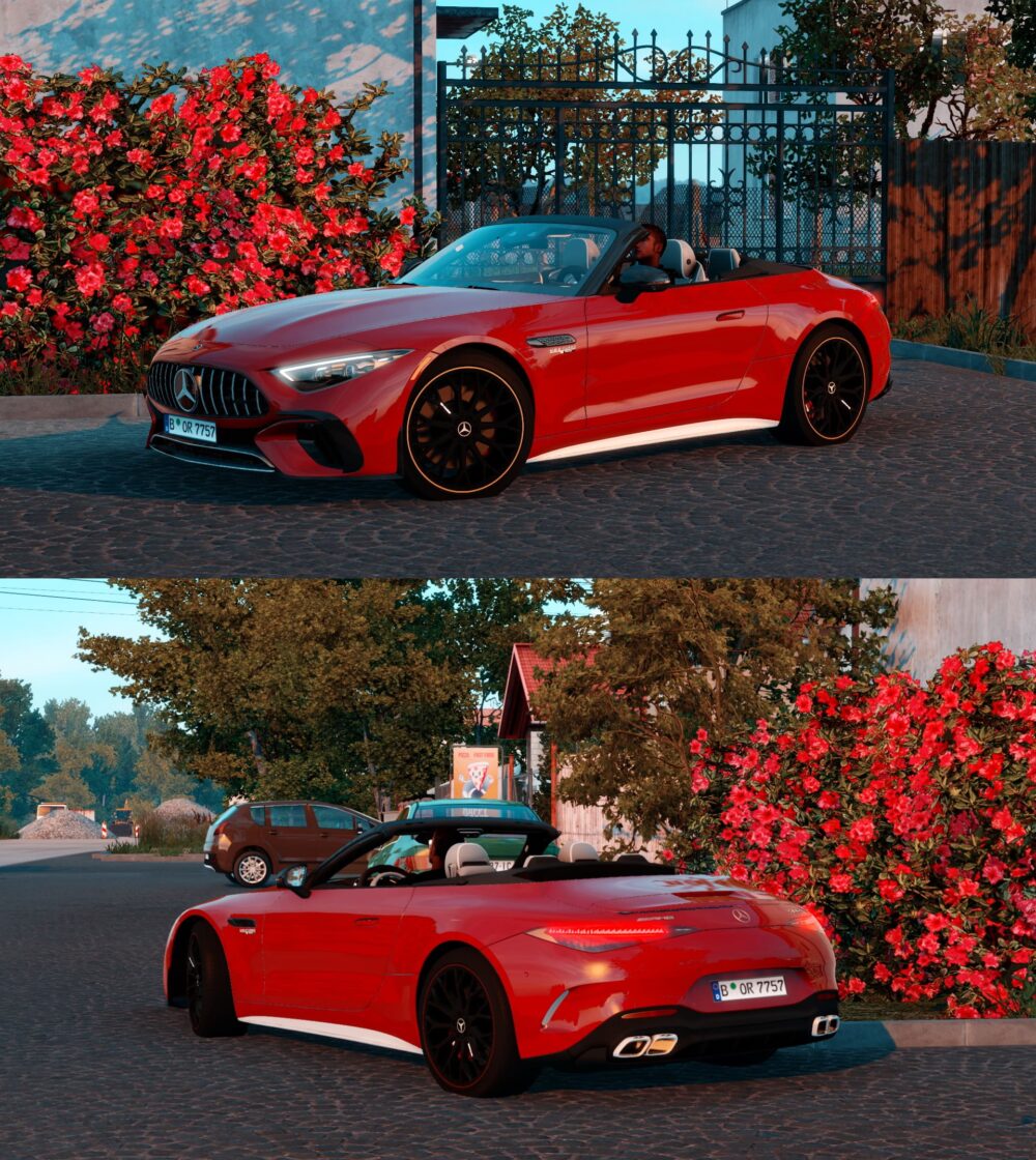 2023 Mercedes SL63 AMG 1.9 | ETS 2 mods