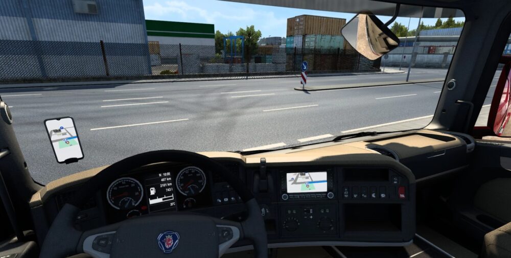 Apple Maps Navigation v1.54.1 | ETS2 mods