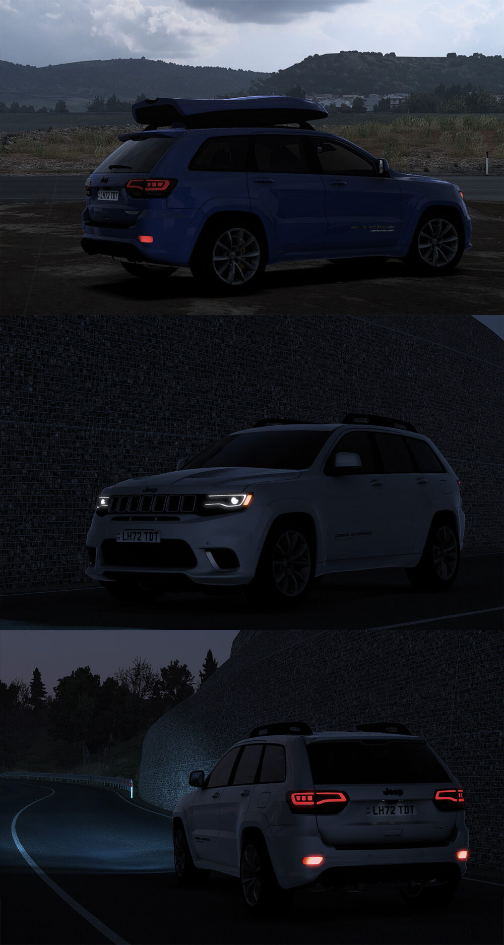 Jeep Grand Cherokee SRT Trackhawk WK 2018 V1.0 1.55 | ETS 2 mods