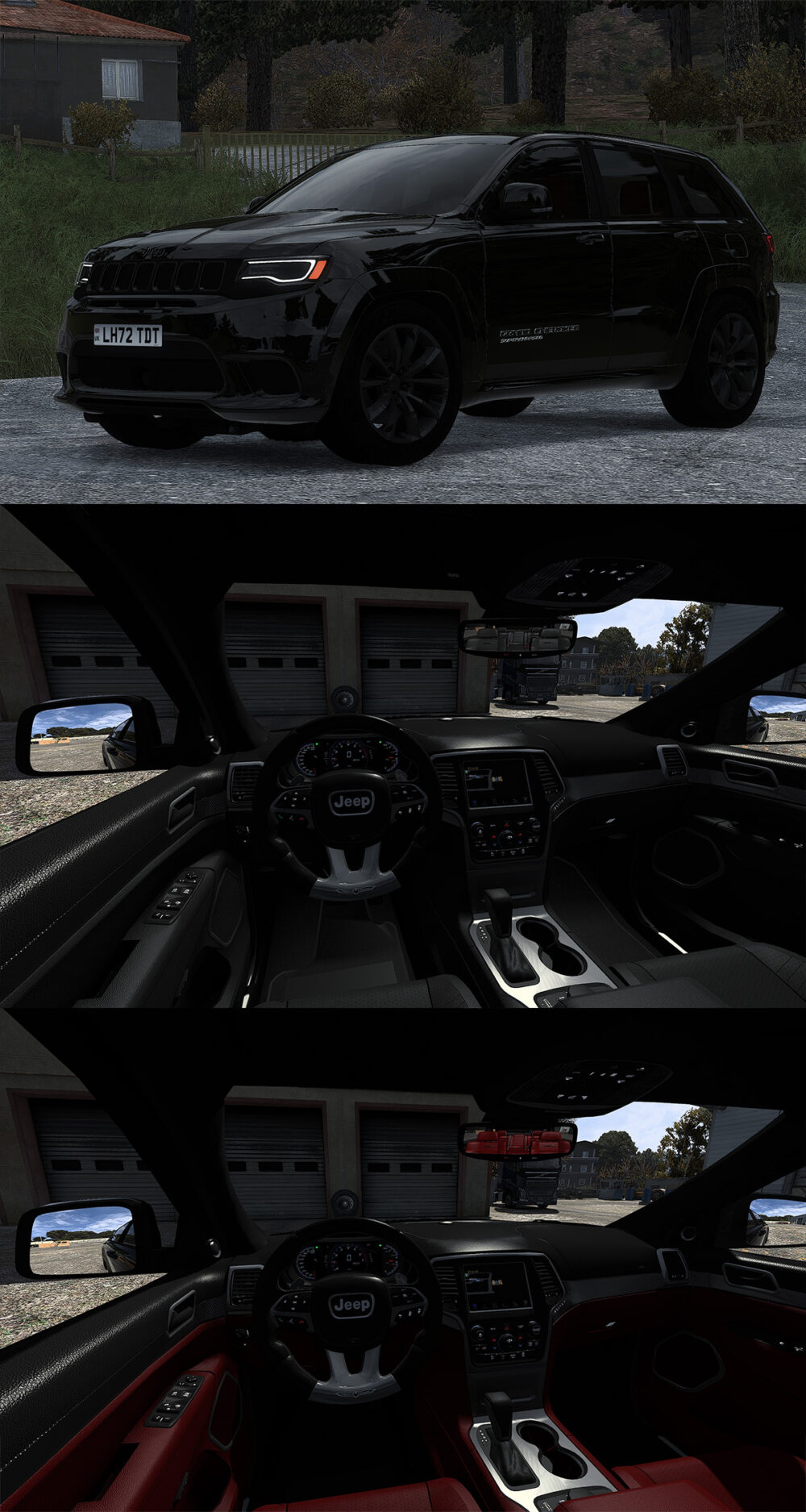 Jeep Grand Cherokee SRT Trackhawk WK 2018 V1.0 1.55 | ETS 2 mods