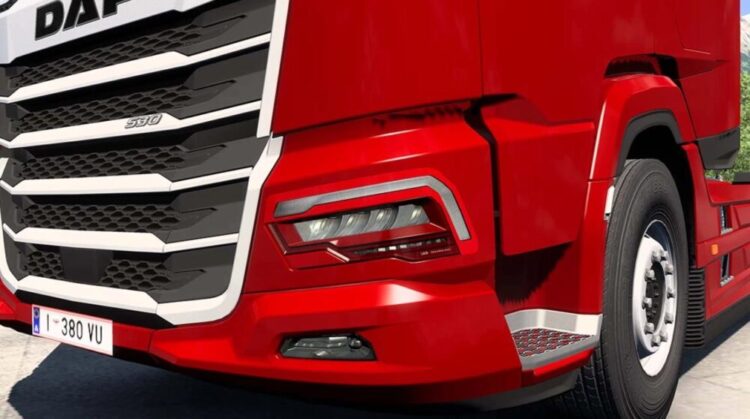 Orange Headlights | ETS2 mods