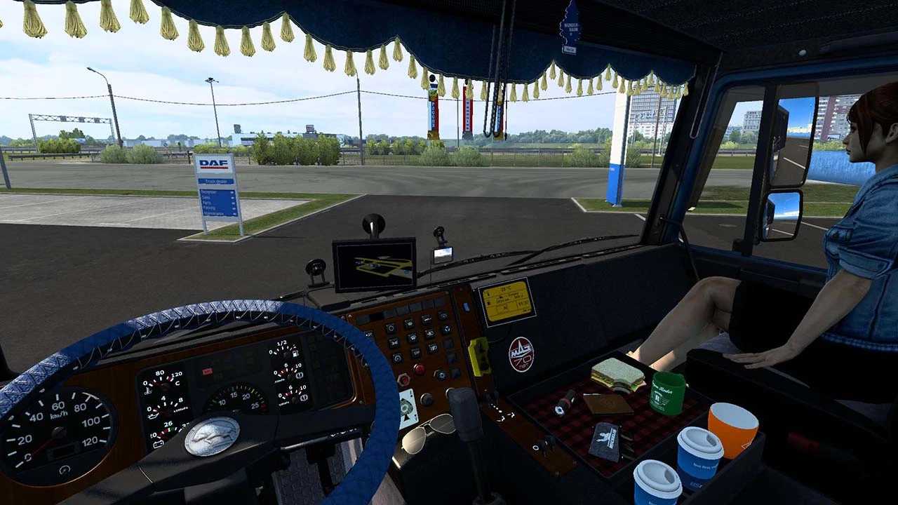 MAZ 6422 + Trailers v1.54 | ETS 2 mods