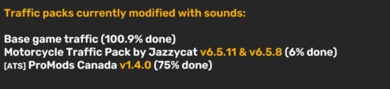 Sound Fixes Pack v25.28.1 for 1.55 open beta only | ETS2 mods