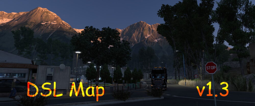 scs map | ETS2 mods