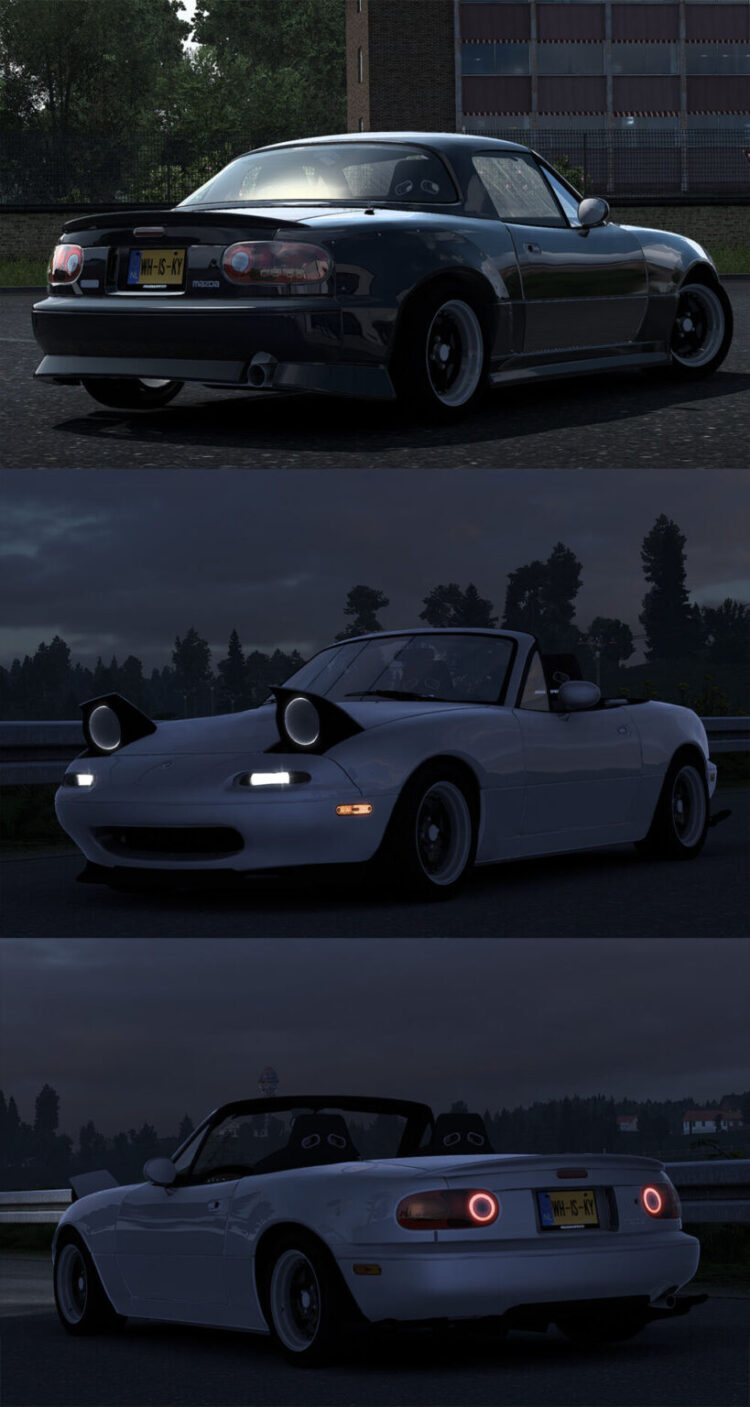 Mazda MX-5 Miata NA V2.0 1.55 | ETS 2 mods