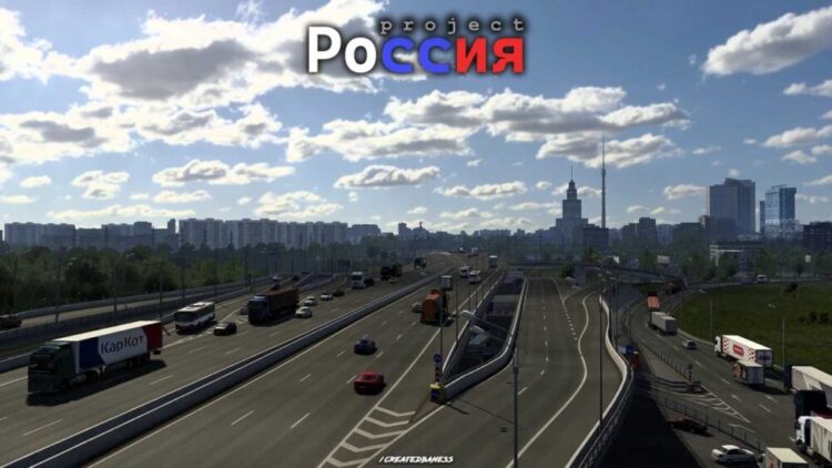 Project Russia Map v5.6.3 (1.55) | ETS 2 mods