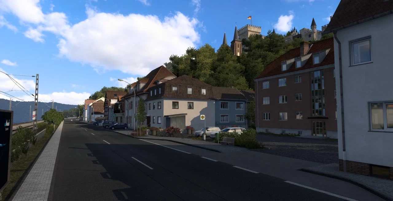 Rhineland Map v1.2 (1.55) | ETS 2 mods
