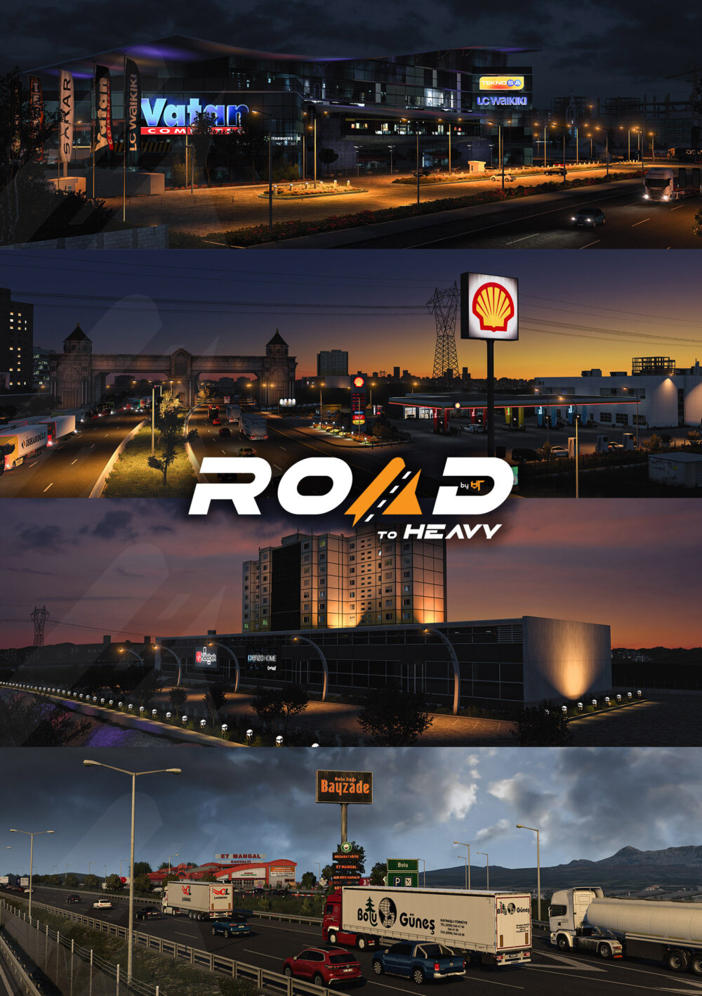 road heavy | ETS 2 mods