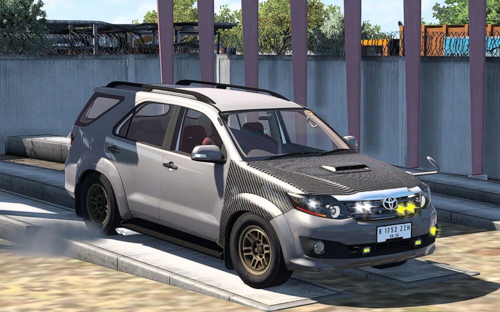 Toyota Fortuner AN50 ETS2 Car Mod 1.47 to 1.55 | ETS 2 mods