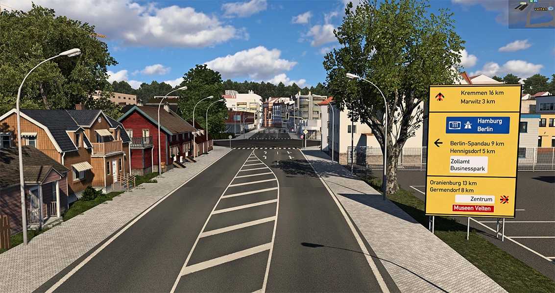 Velten near Berlin v1.0 (1.55) | ETS 2 mods