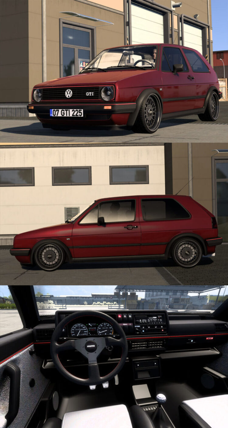 Volkswagen Golf GTI 16V MK2 1.55 | ETS 2 mods
