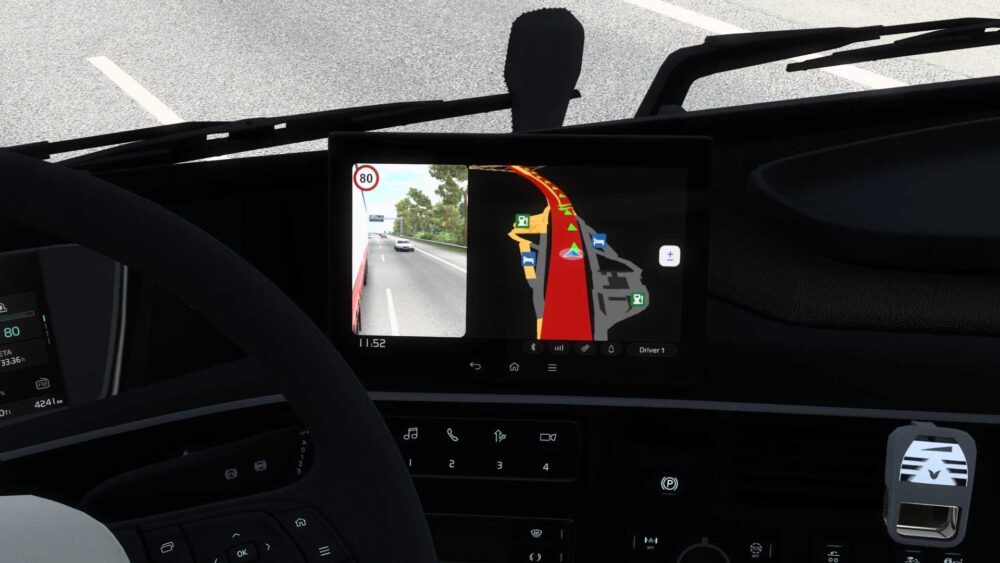 Volvo FH6 Improved Dashboard v1.55 | ETS 2 mods