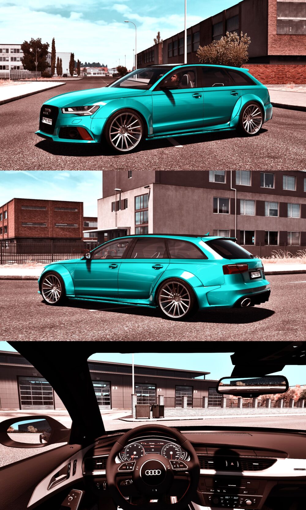 2016 Audi RS6 C7 Avant v2.0 1.55x | ETS 2 mods