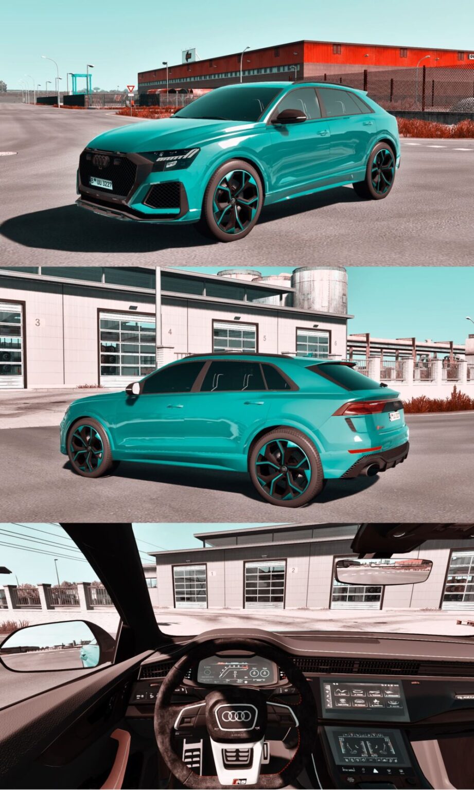 2023 Audi Rsq8 1.0 1.55x | ETS 2 mods