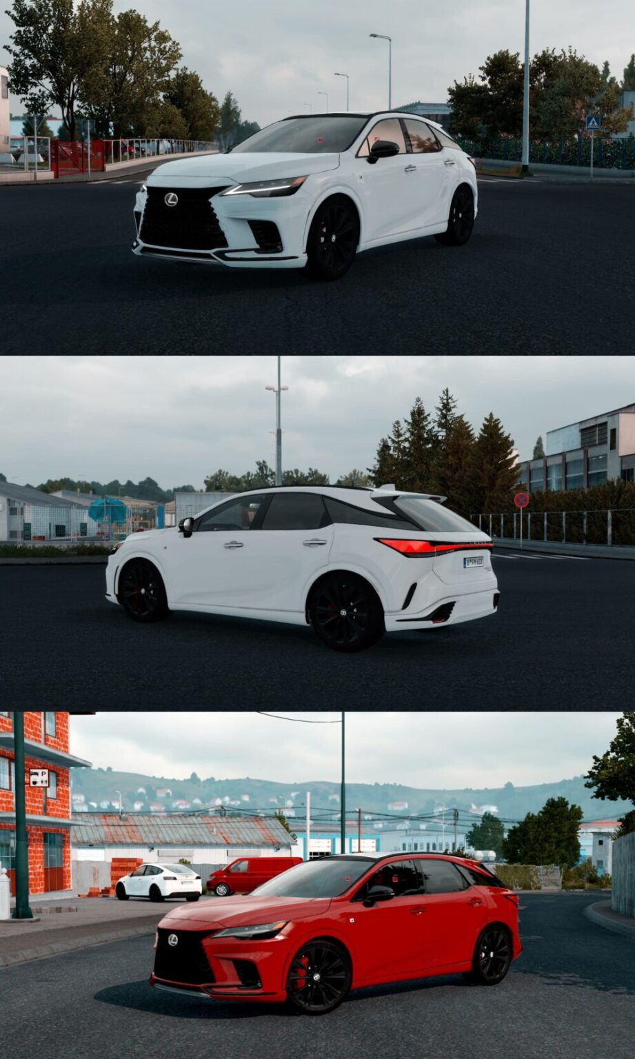 2024 Lexus RX 500h F Sport Performance 1.2 1.55x | ETS 2 mods