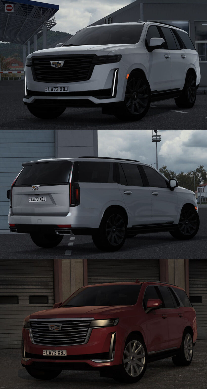 Cadillac Escalade 2021 V1.9 1.55 - oyunmoduindir.net