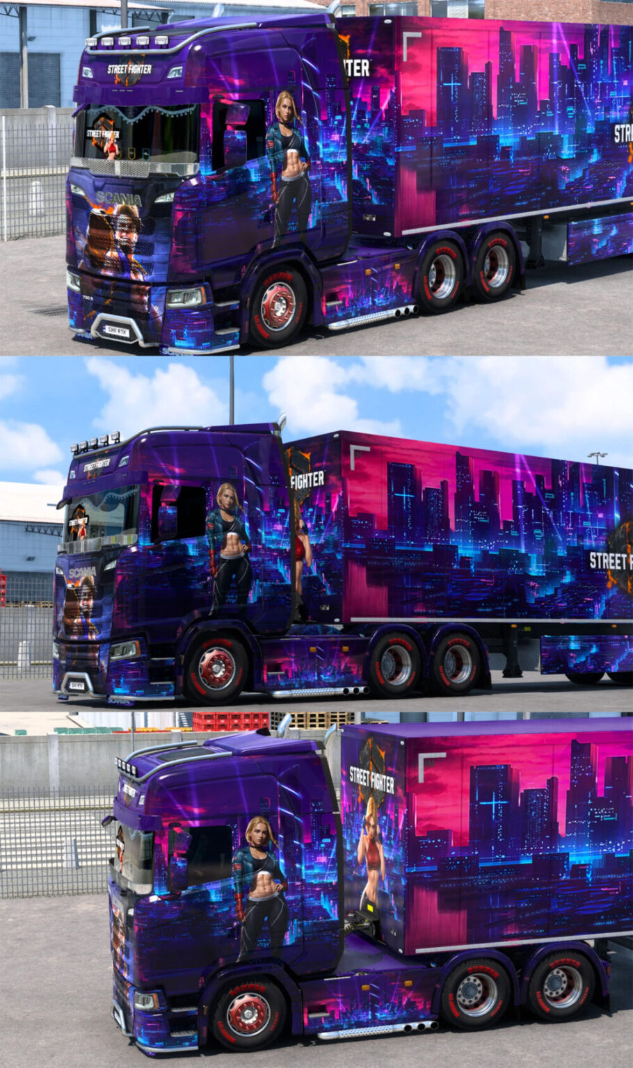 Street Fighter 6 Skin 1.55 Game Update | ETS 2 mods