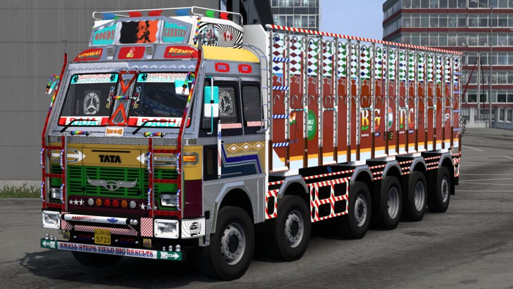 Tata Trucks Pack v1.55 | ETS 2 mods