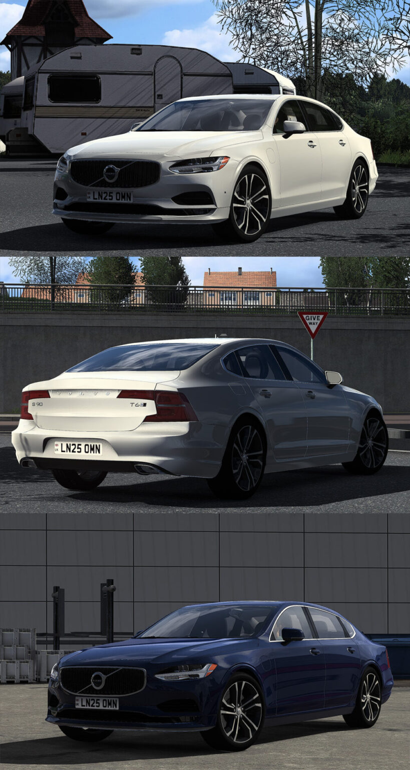 Volvo S90 2020 V2.1 1.56 | ETS 2 mods