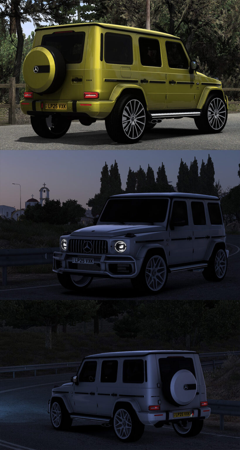 Mercedes-Benz W463 2022 G63 AMG V2.0 1.56 | ETS 2 mods