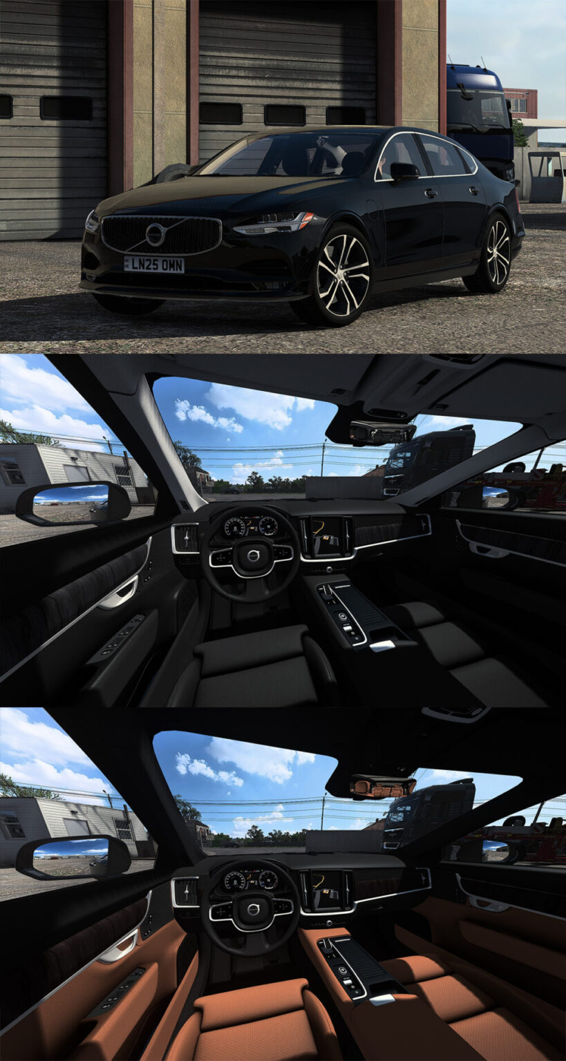 Volvo S90 2020 V2.1 1.56 | ETS 2 mods
