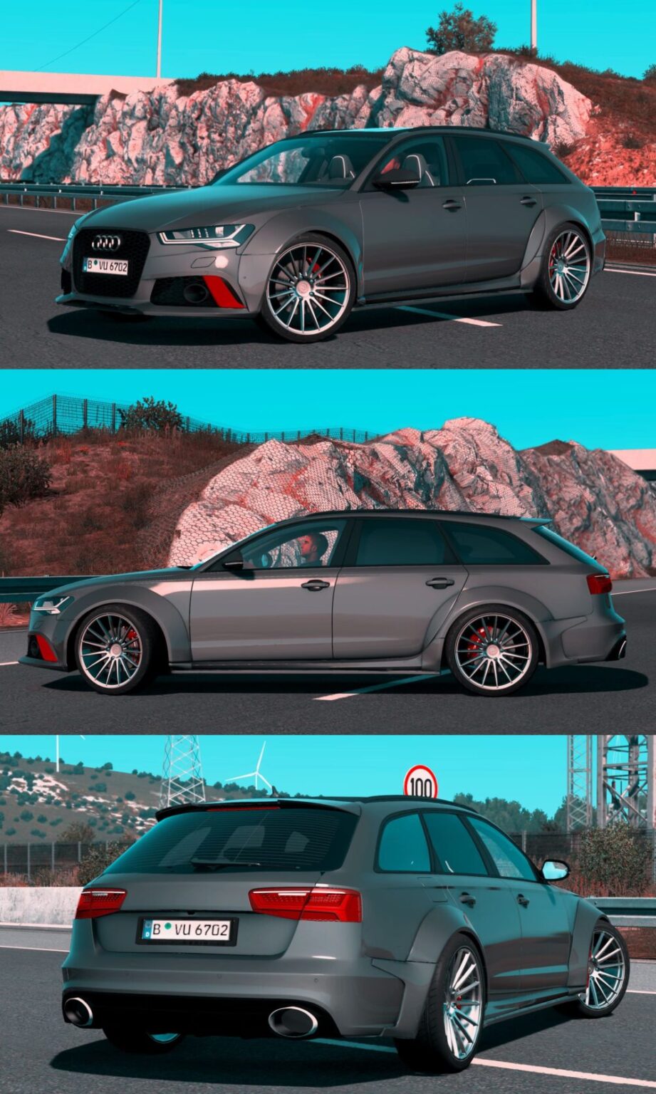 2016 Audi RS6 C7 Avant v2.1 1.56x | ETS 2 mods