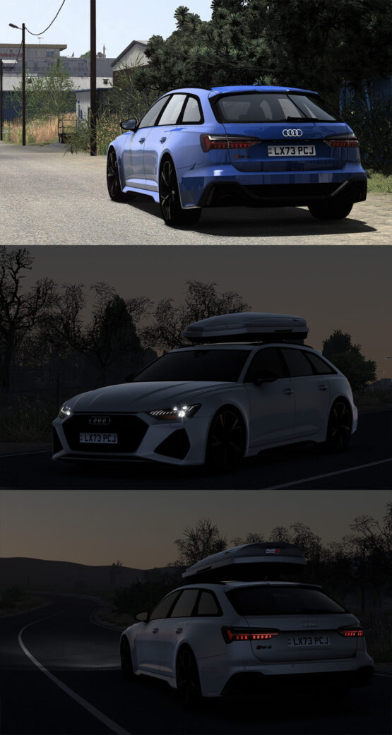 Audi RS6 Avant C8 2020 V1.9 1.56 | ETS 2 mods