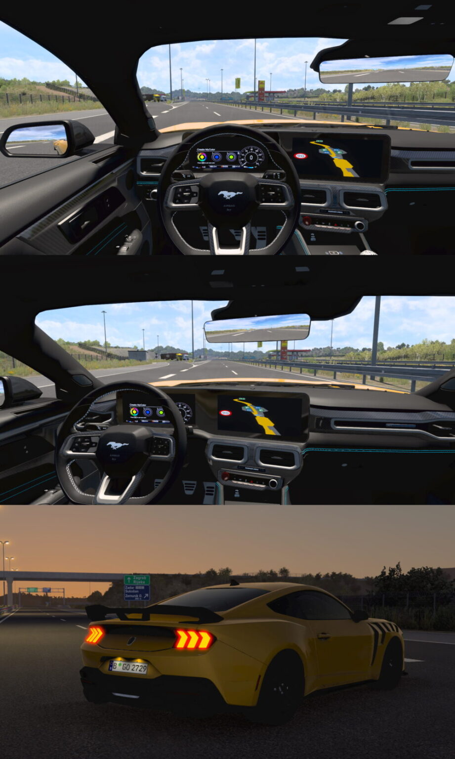 2025 Ford Mustang 1.0 1.57x | ETS 2 mods